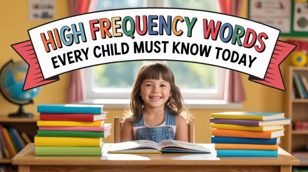 High Frequency Words: Teach Kids to Read with Confidence