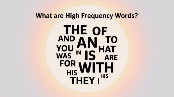 High Frequency Words: Teach Kids to Read with Confidence