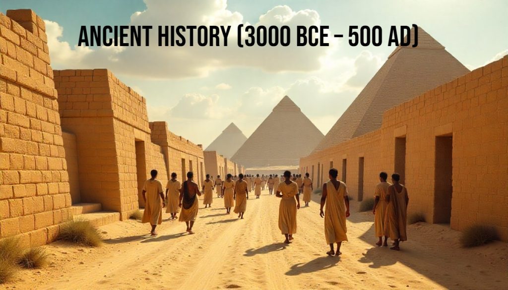 Unfolding World History Timeline: Key Events Through Ages