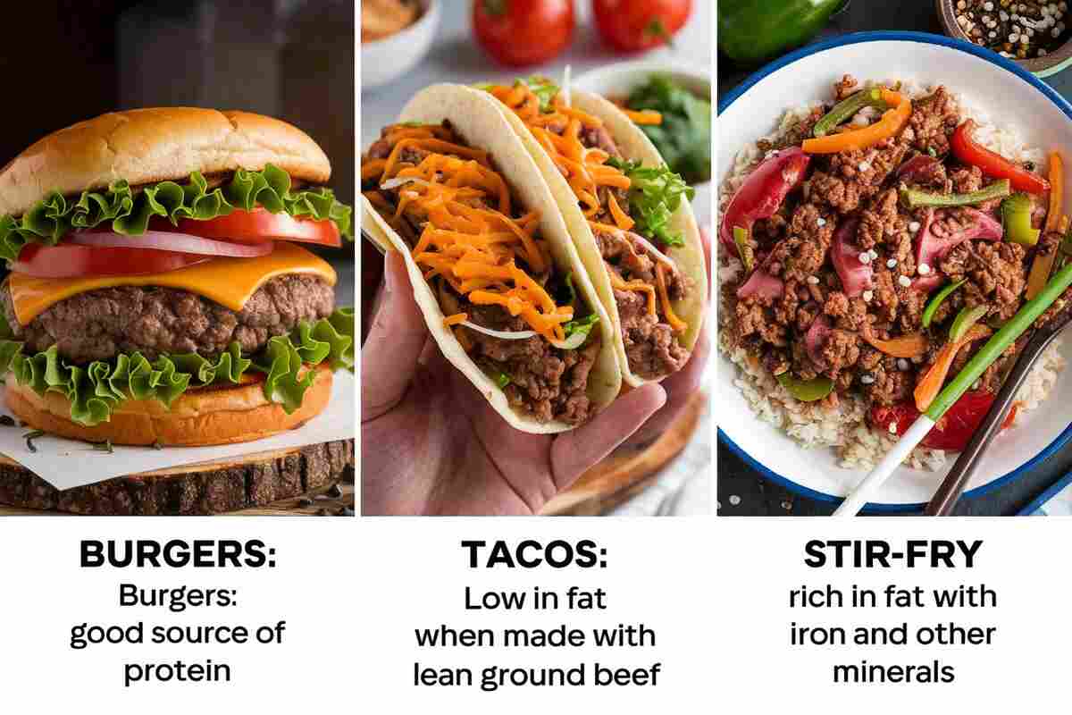 Ground Beef Nutrition Facts & Benefits You Should Know